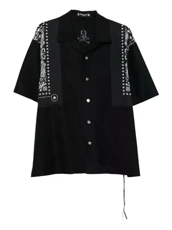 MASTERMIND WORLD Short-sleeves Shirt - Black