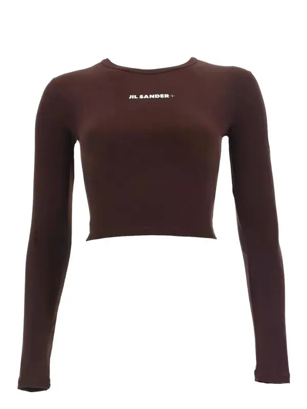 JIL SANDER Long-sleeve T-shirt - Brown