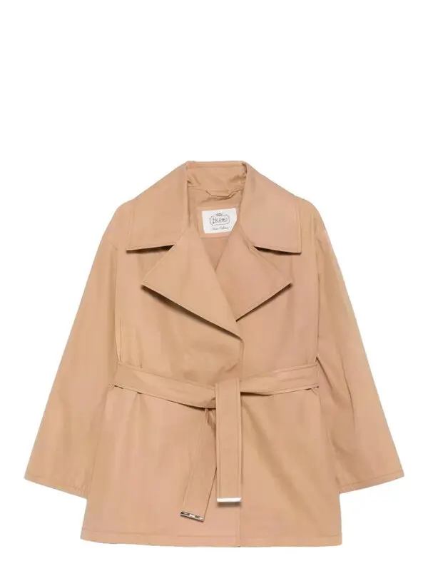 Herno Belted Jacket - Neutrals