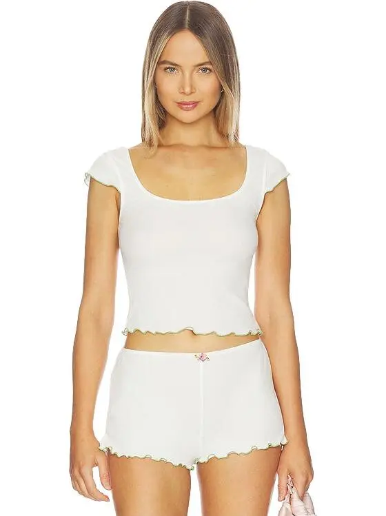 Only Hearts Portrait Tee - Ivory