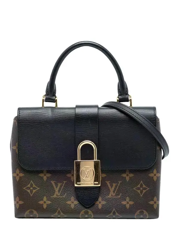 LOUIS VUITTON 2021 Monogram Locky Bb Satchel - Black