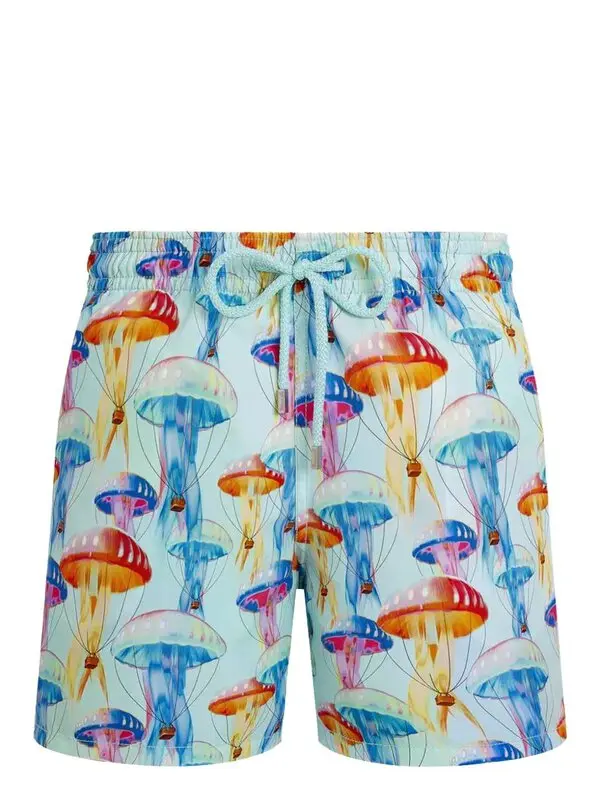 Vilebrequin Printed Swim Shorts - Blue