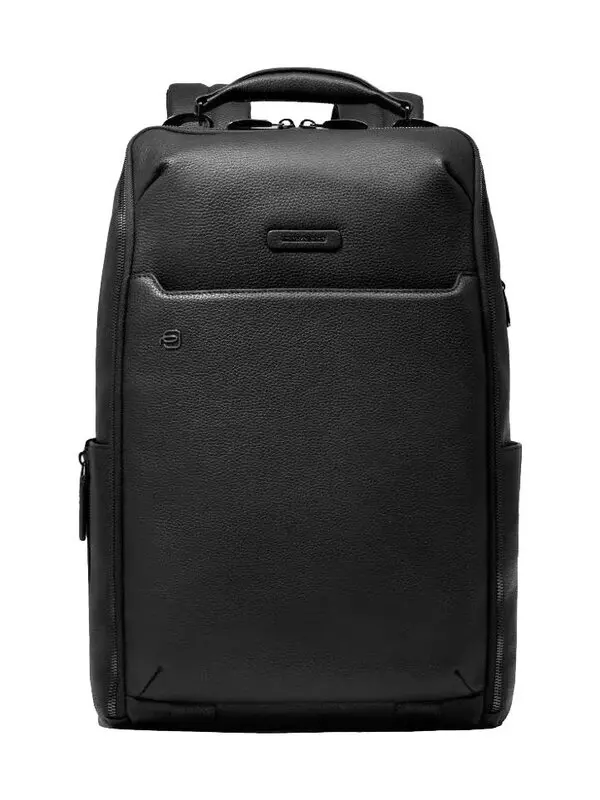 PIQUADRO Travel Fingerprint-lock Backpack - Black