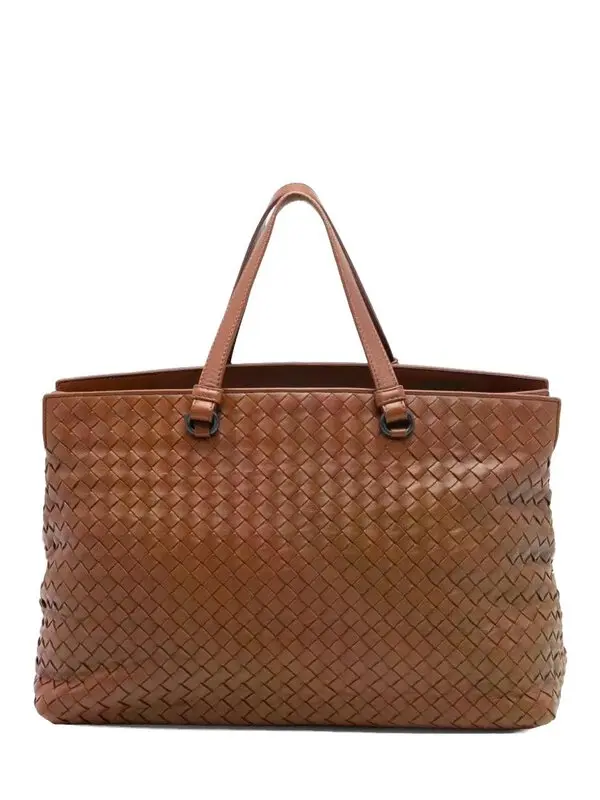 Bottega Veneta Nappa Intrecciato Tote Bag - Brown