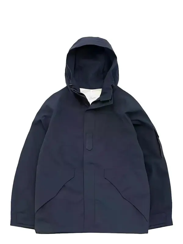 Nanamica Gore-tex Hooded Jacket - Blue