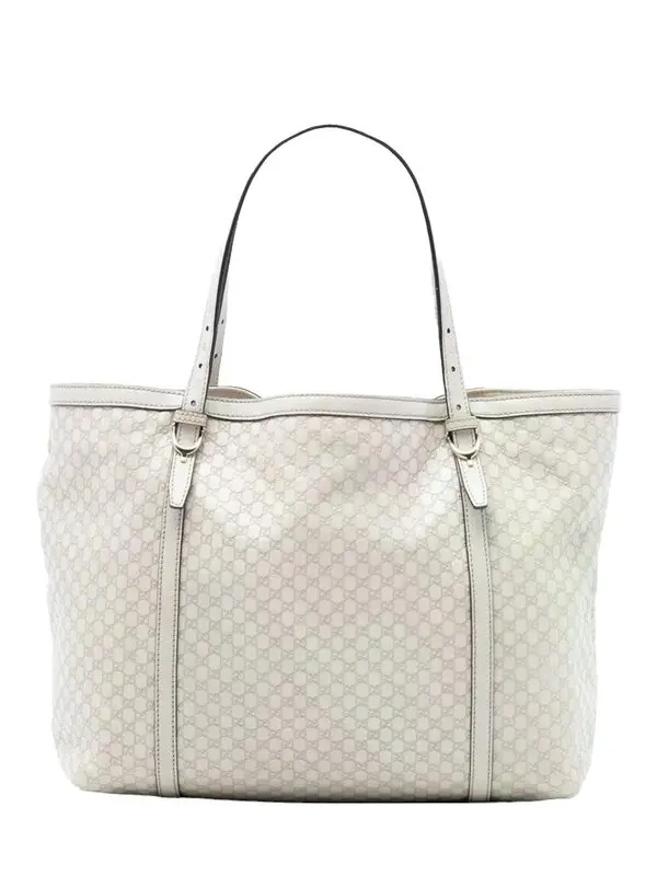 Gucci Microssima Nice Tote - White