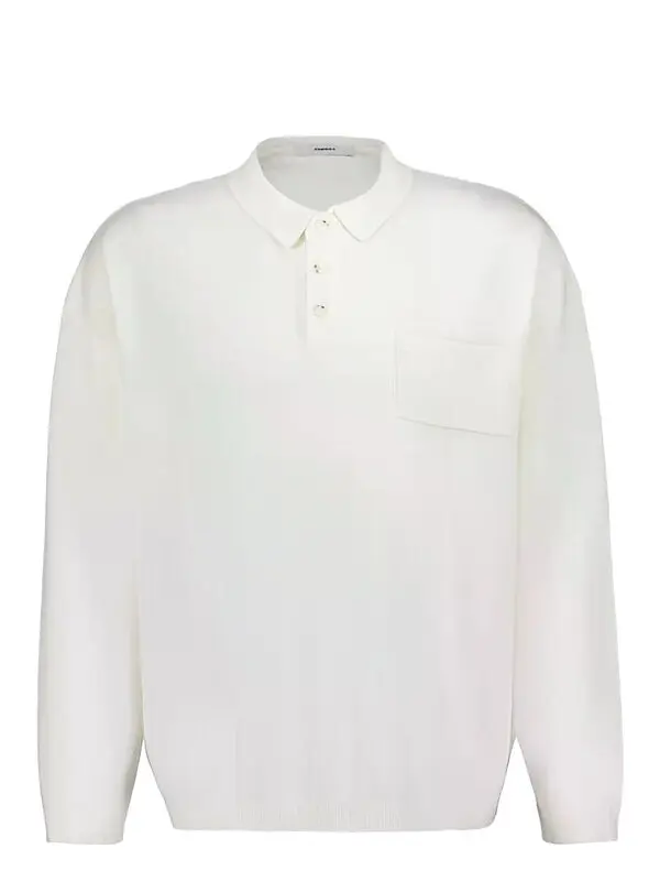 Commas Boxy Polo Shirt - Neutrals