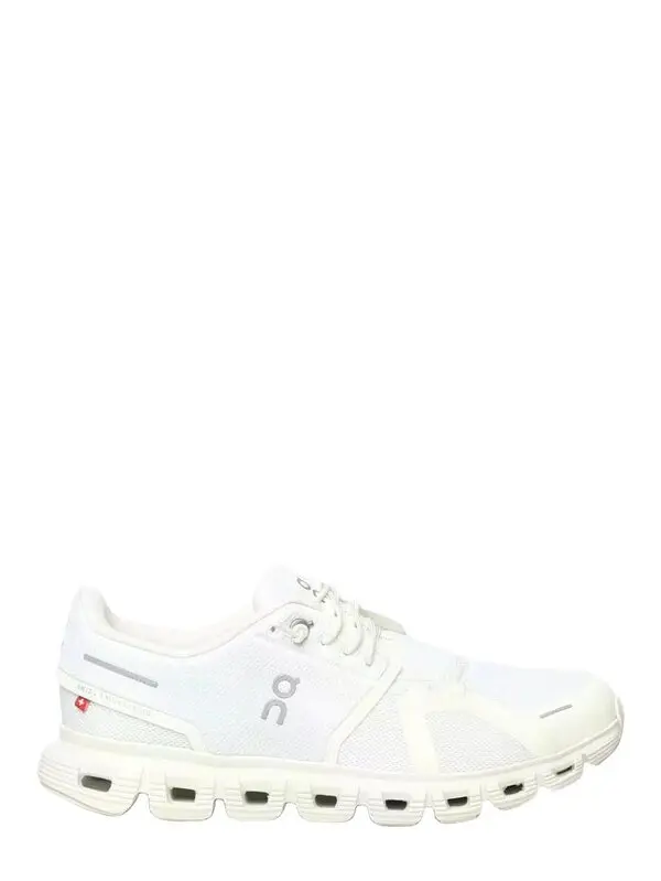 On Cloud 6 Logo Sneakers - White