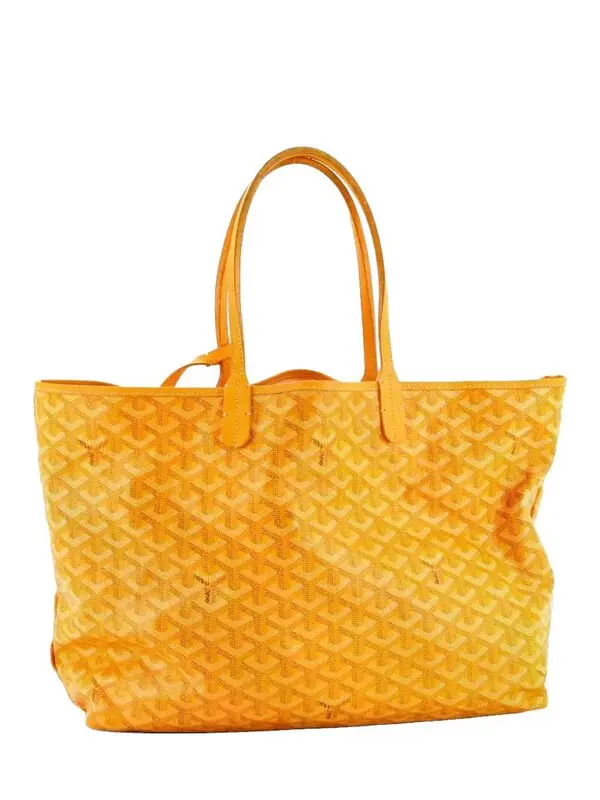 Goyard Saint Louis Coated Canvas Pm Tote Bag - Orange