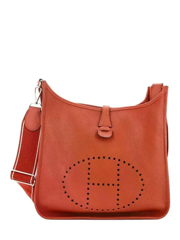 Hermès Evelyne Gen Iii Clemence Pm Crossbody Bag - Brown