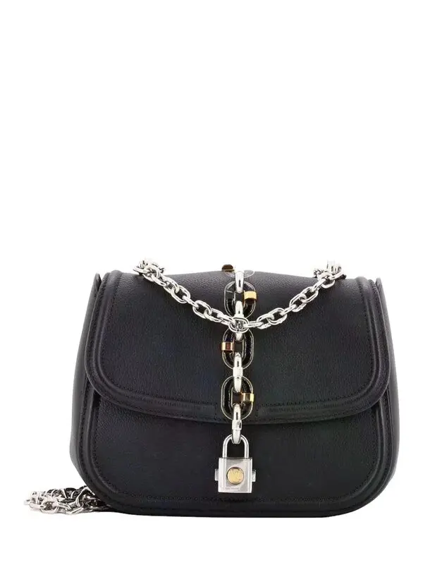 LOUIS VUITTON Chain It Flap Pm - Black
