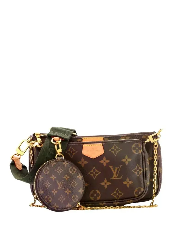 LOUIS VUITTON Multi Pochette Accessoires Monogram Canvas - Brown