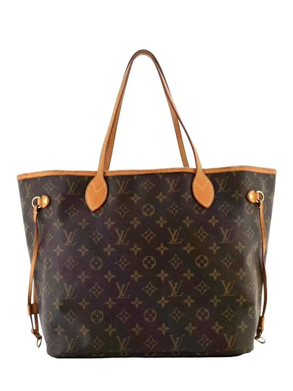 LOUIS VUITTON Neverfull Mm Monogram Canvas Tote Bag - Brown