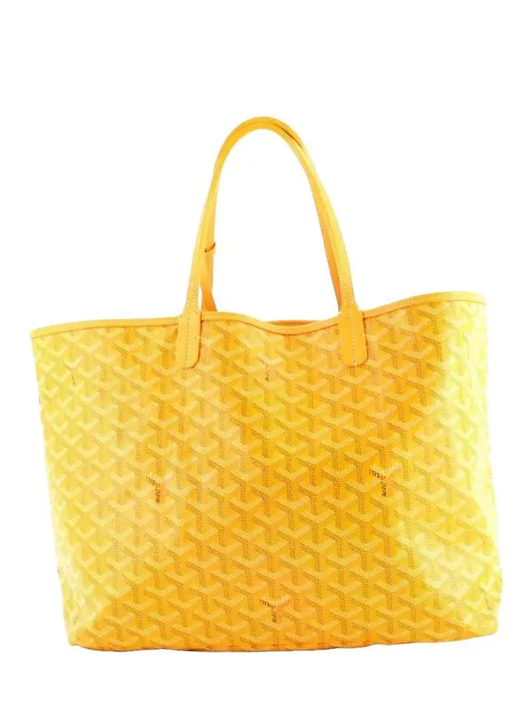 Goyard Saint Louis Coated Canvas Pm Tote Bag - Yellow