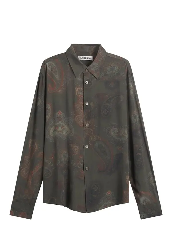 Our Legacy Print Beyond Shirt - Forgotten Paisley