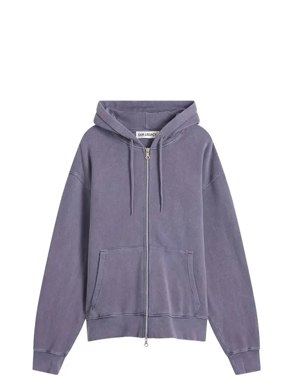 Our Legacy Rascal Zip-up Hoodie - Antique