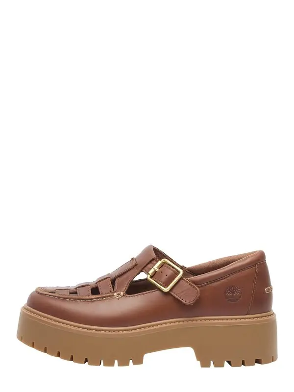Timberland Stone Street Buckle Shoe - Rust Full Grain