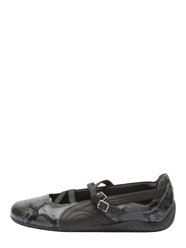 PUMA Speedcat Ballet Snake Sneakers - Cool Dark Gray/puma Black