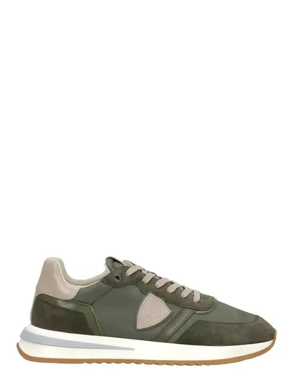 Philippe Model Tropez 2.1 Panelled Lace-up Sneakers - Green