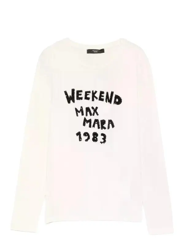 Max Mara Renoir Long-sleeve T-shirt - Neutrals