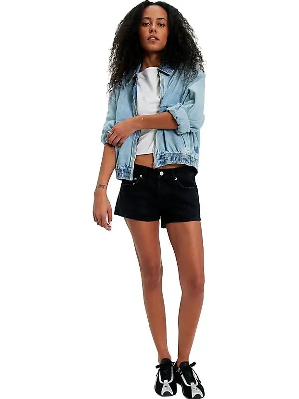 AGOLDE Parker Low-rise Denim Shorts - Phase