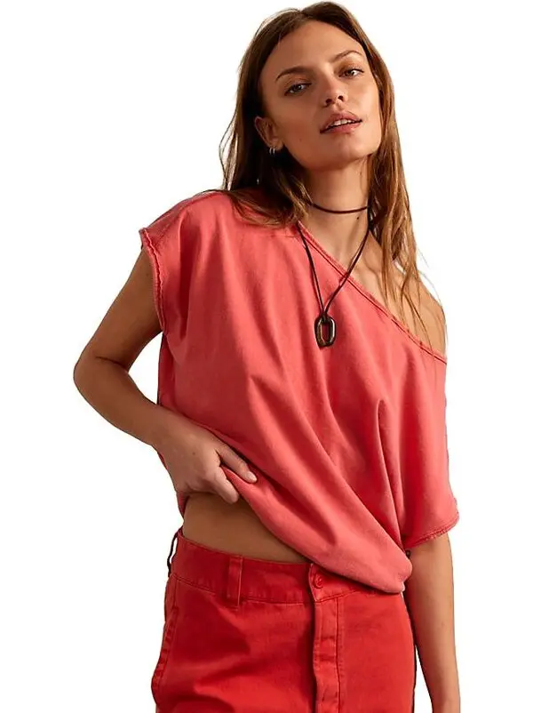 Free People We The Free Peggy Tee - Sour Sweet