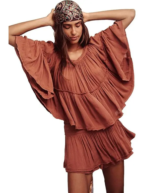 Free People Tiki Lulu Set - Honey Topaz