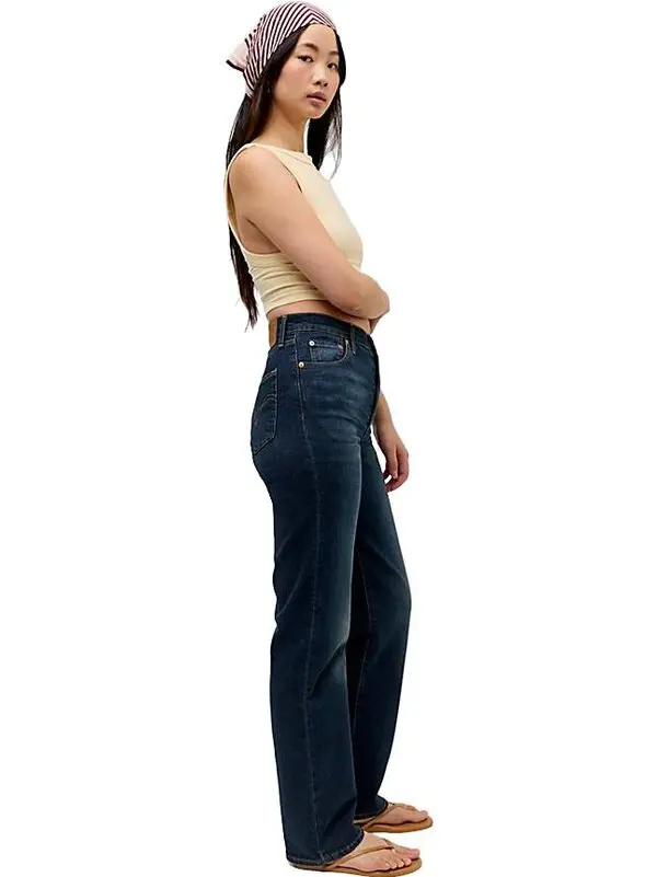 LEVI'S Ribcage Full Length Straight Leg Jeans - Find Them