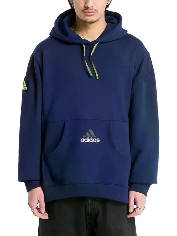 Adidas Equipment Relaxed-fit Hoodie - Blue