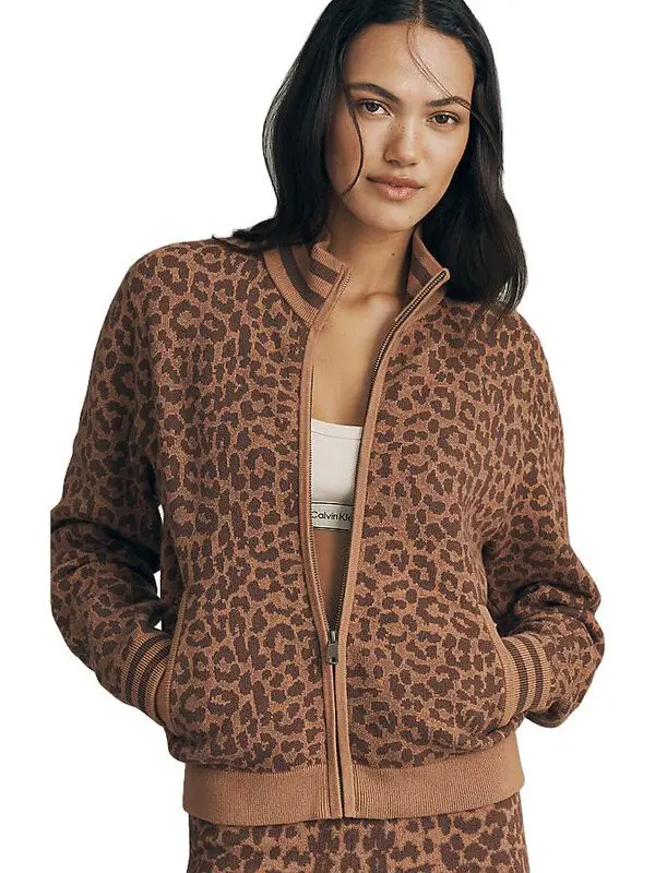 The Upside Malawi Margot Knit Jacket - Animal