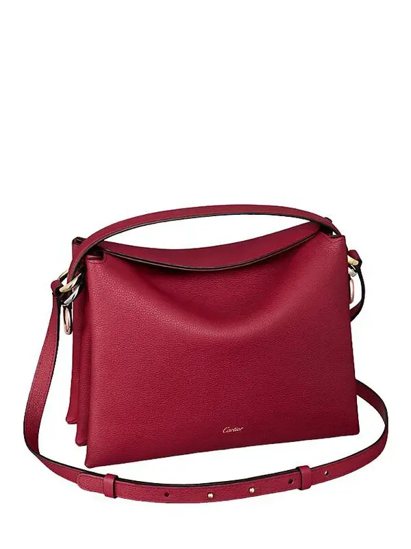 CARTIER Trinity Leather Cross-body Bag - Ruby