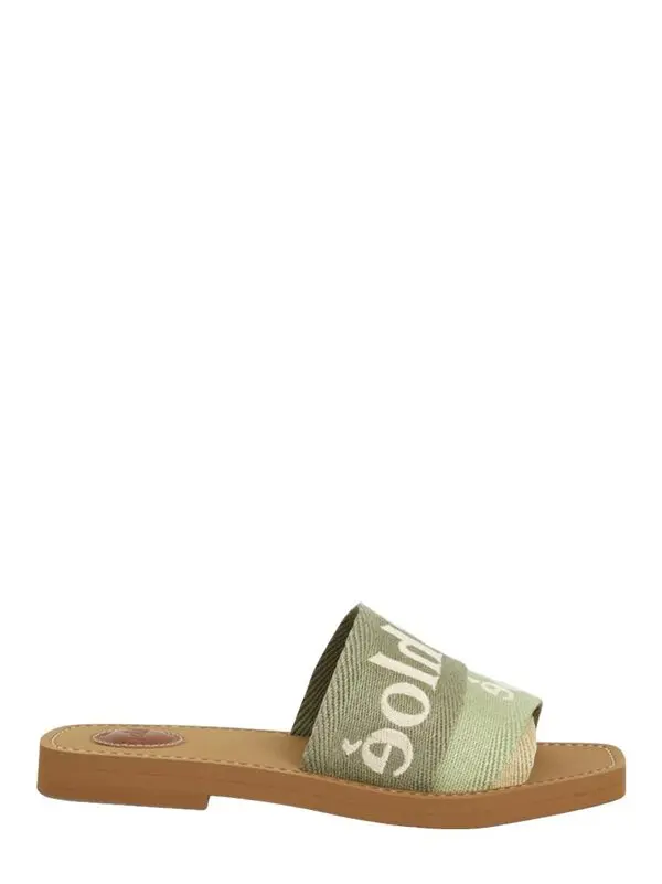 Chloé Woody Mule - Khaki