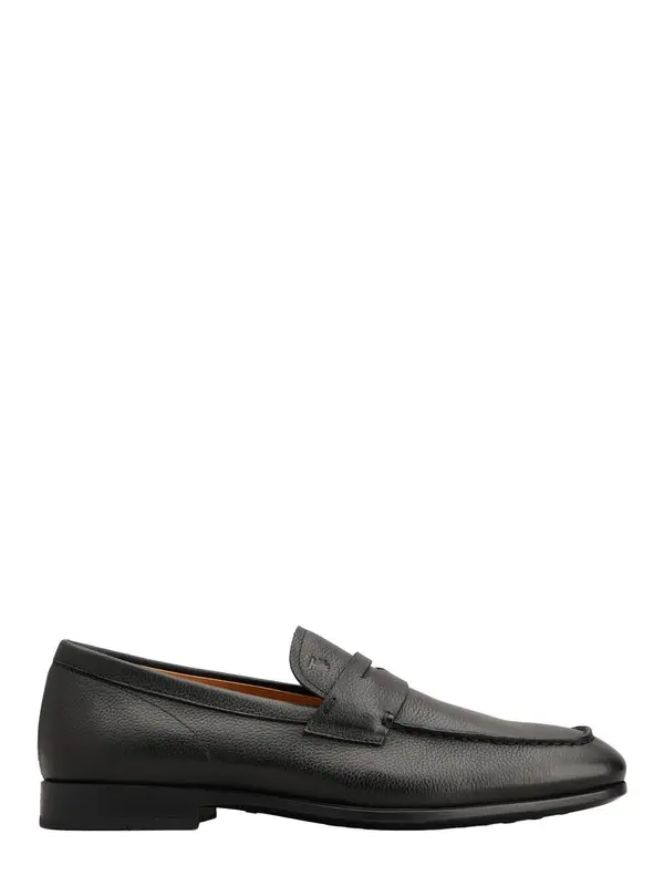 TOD'S Leather Loafers - Black