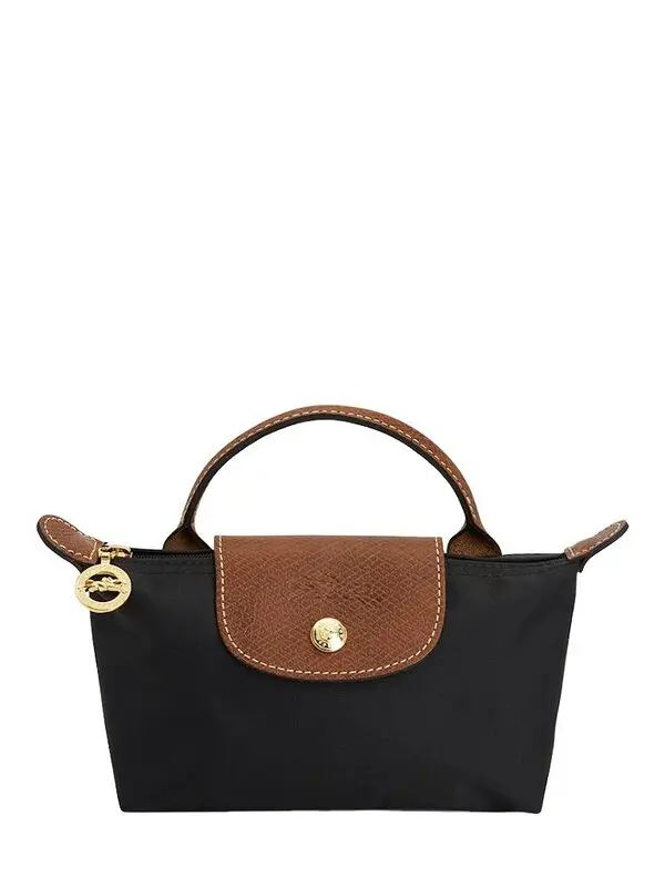 Longchamp Le Pliage Pouch Tote - Black