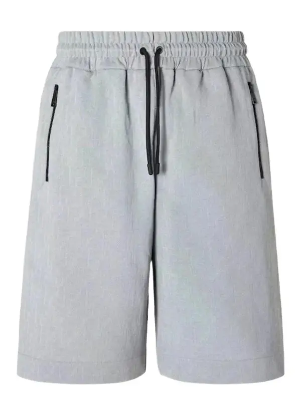 Fendi Zip-pocket Shorts - Grey