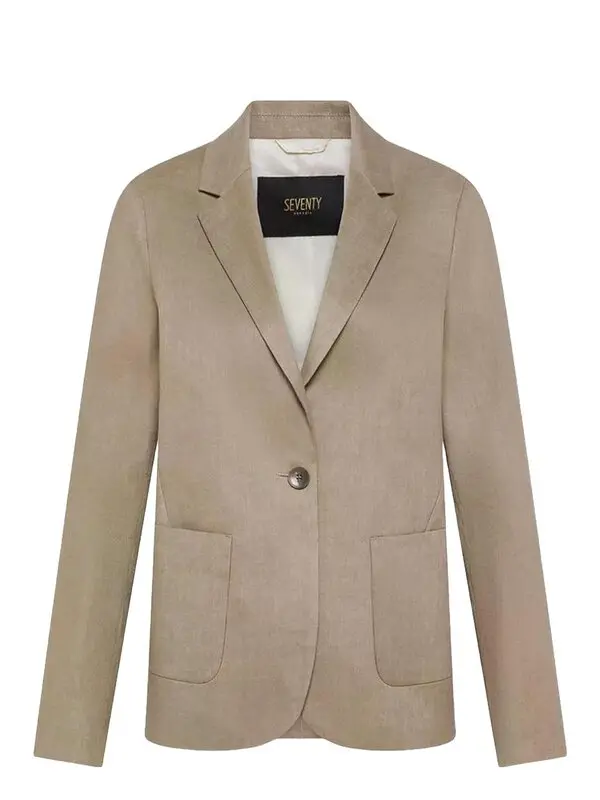 Seventy Single-breasted Blazer - Neutrals