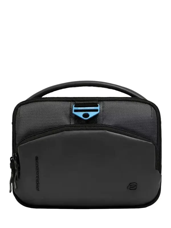 PIQUADRO Top-handle Shoulder Bag - Black