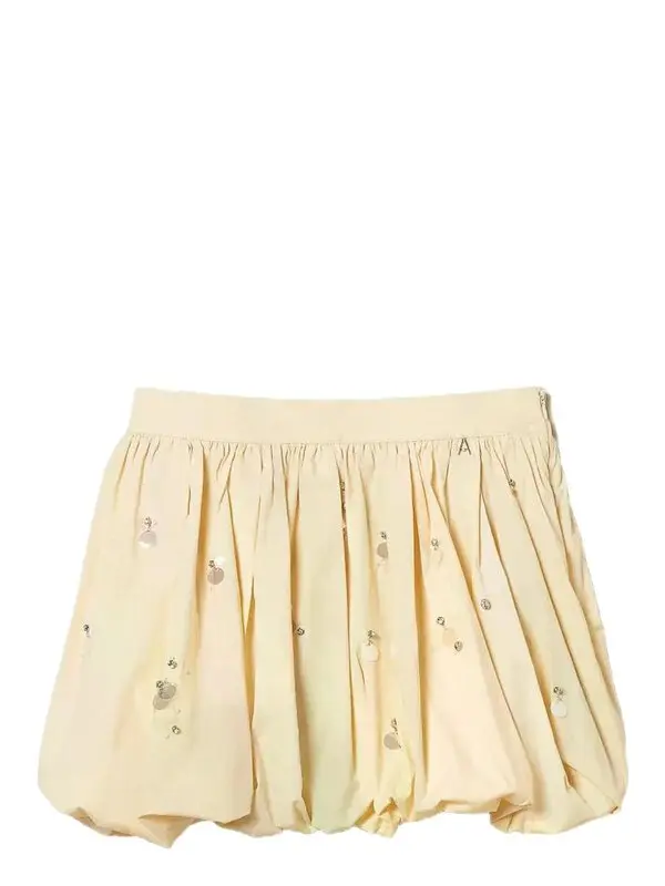 TWINSET Sequin-embellished Skirt - Neutrals