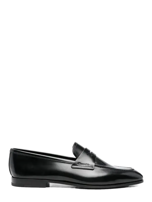 Church's Penny-strap Leather Loafers - Black