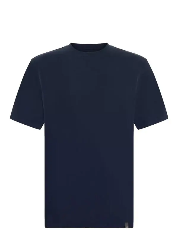 Boggi Milano Logo-patch T-shirt - Blue