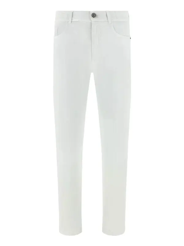 Boggi Milano Claude Stretch Jeans - White