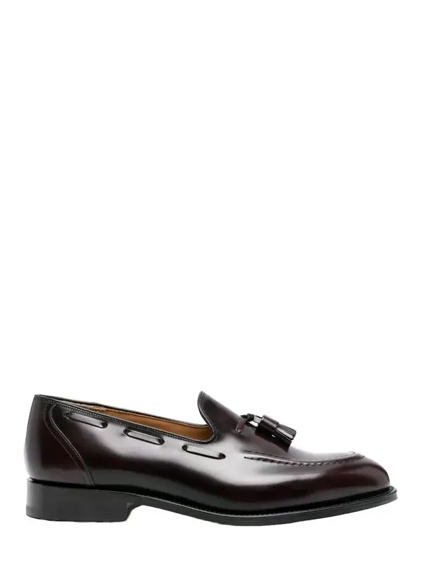 Church's Kingsley Tassel-detail Leather Loafers - Red