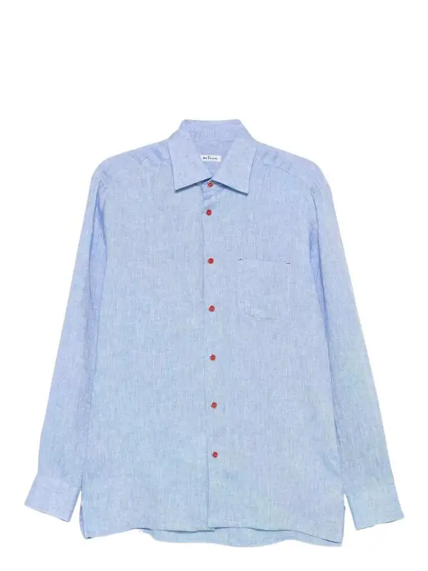 Kiton Button-up Shirt - Blue