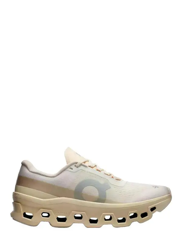 On Cloudmonster Logo-print Sneakers - Neutrals