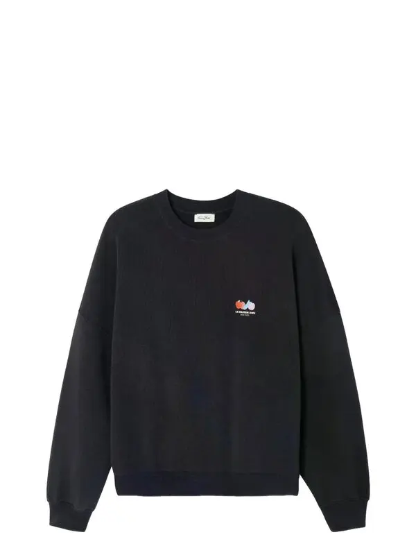 American Vintage Atubay Round-neck Sweatshirt - Black