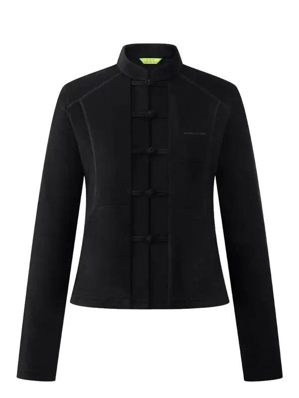 Shanghai Tang Knot-button Tang Jacket - Black