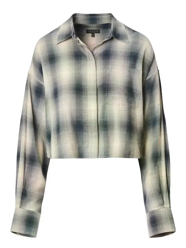 Rag & Bone Marin Shirt - Blue