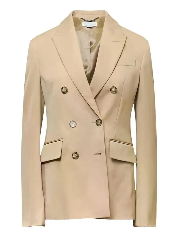 Stella McCartney Double-breasted Blazer - Neutrals