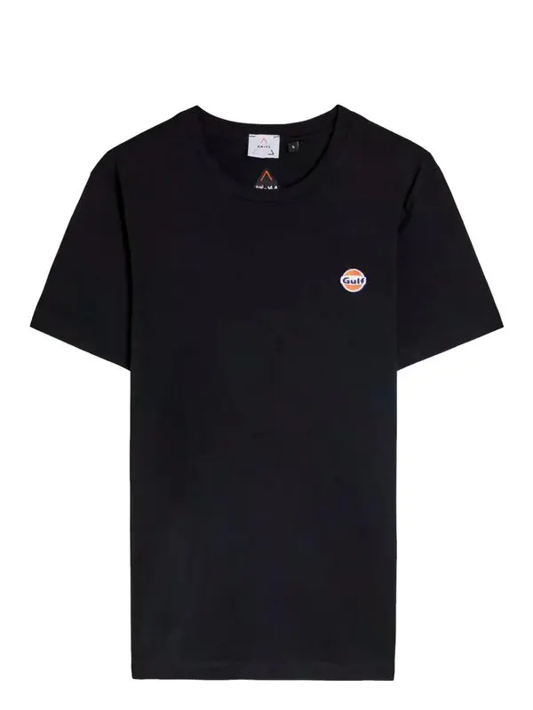 AN-Y1 Logo-appliqué T-shirt - Black