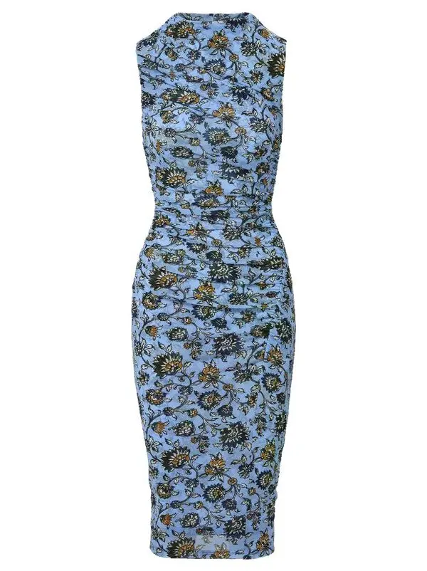 Veronica Beard Sylviani Midi Dress - Blue